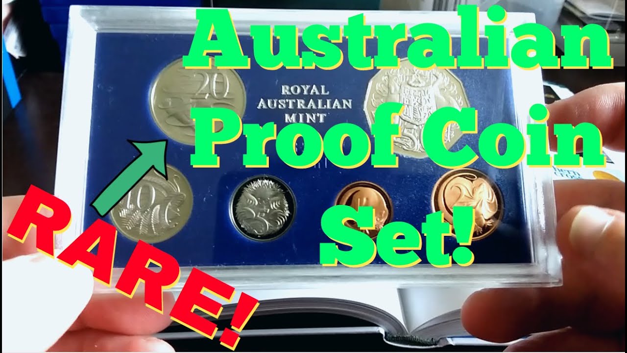 australian-proof-coin-set-from-1983-rare-20-cent-coin-youtube