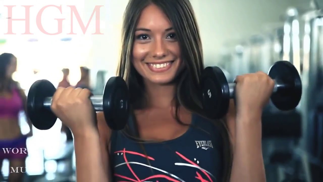 AMAZING GIRLS TRAINING IN GYM Woman Workout Compilation Female Fitness ...