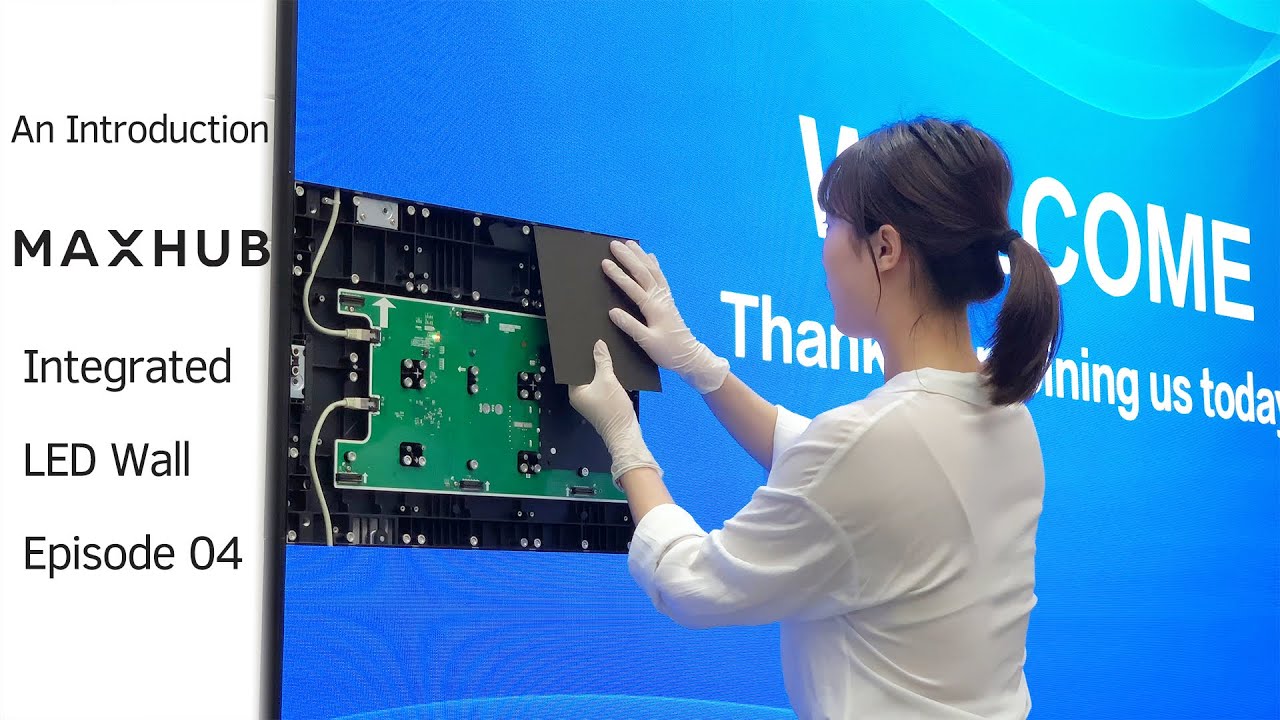 MAXHUB Integrated LED Wall Introduction: Episode 04 - YouTube
