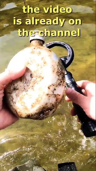 My Goodness The Coolest Treasure Found Underwater Youtube