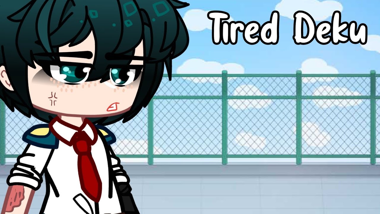 When deku doesn't get enough sleep. | ft. tired deku | •butterfly ...