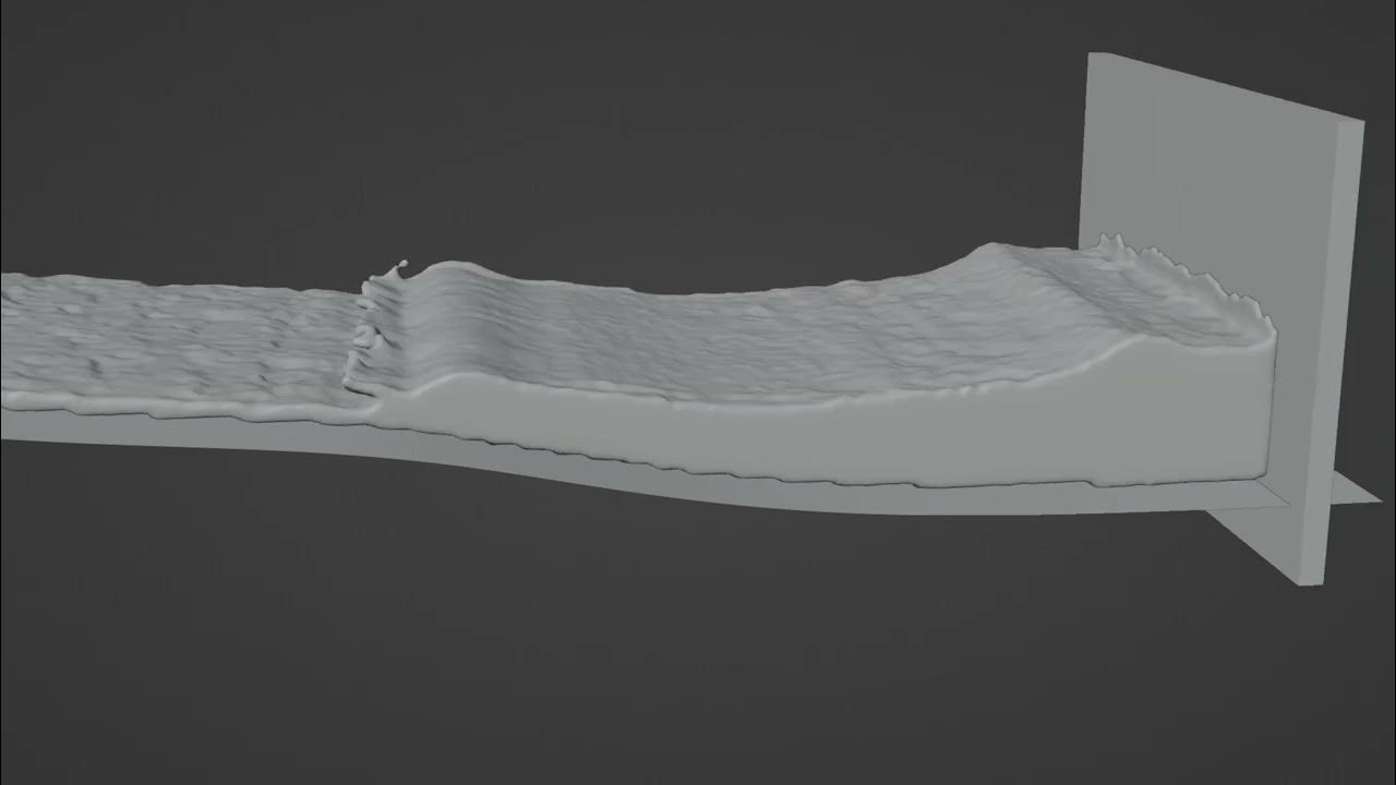 Blender Fluid Simulation Test - YouTube