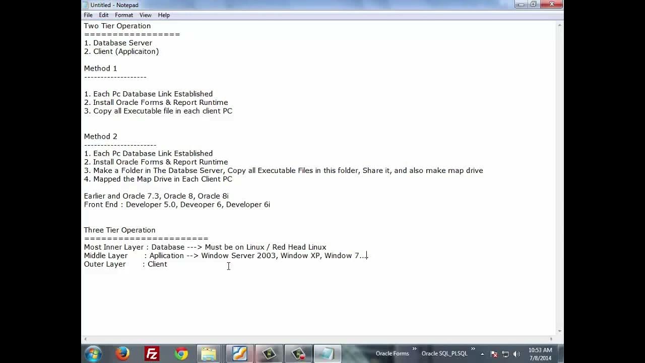 oracle 11g tutorial Forms Introduction - YouTube