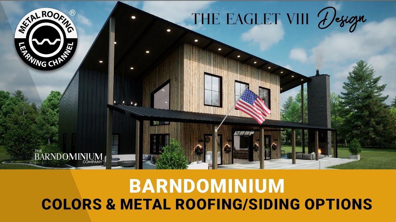 Barndominium Designs: Colors & Metal Roofing & Metal Siding Options ...