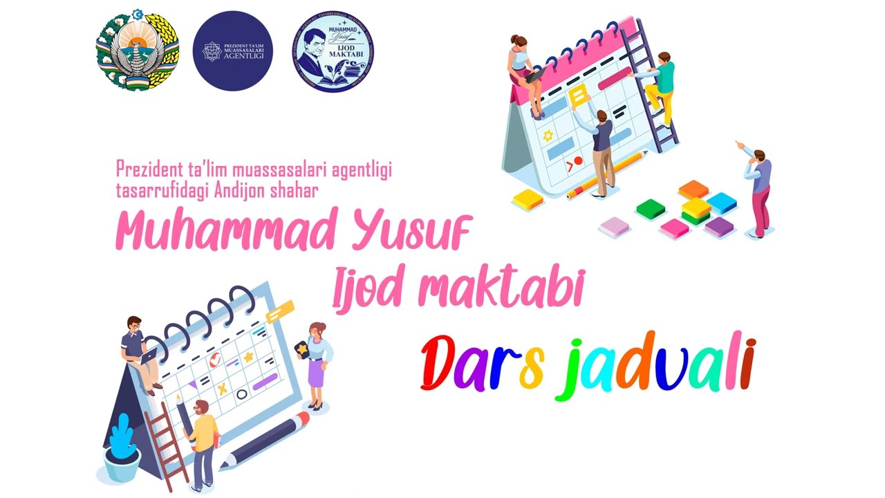 JUMA DARS JADVALI - YouTube