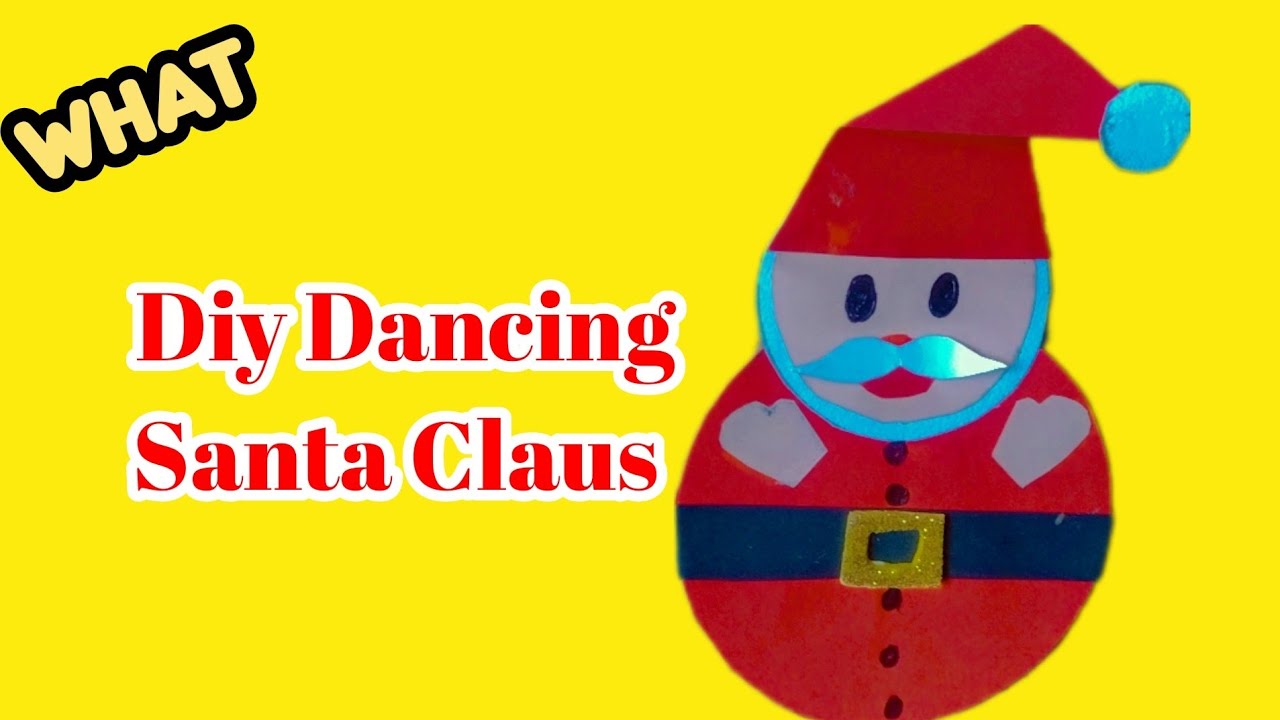 Christmnas Craft Idea's| Diy Dancing Santa Claus#diy#viral#craft# ...