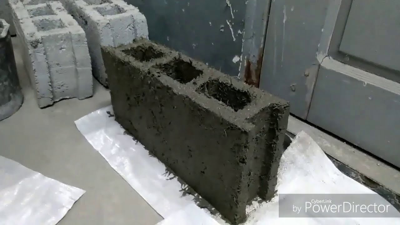 Making Concrete Hollow Blocks | Construction Materials and Testing ...