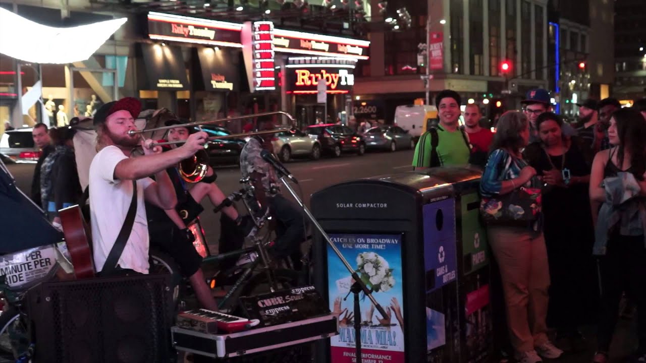 Cool Performance in Times Square - YouTube