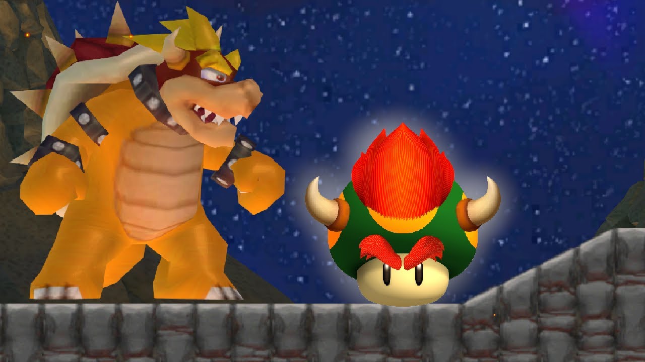 Giant Dark New Super Mario Bros. Wii Bowser - Walkthrough - #17 - YouTube