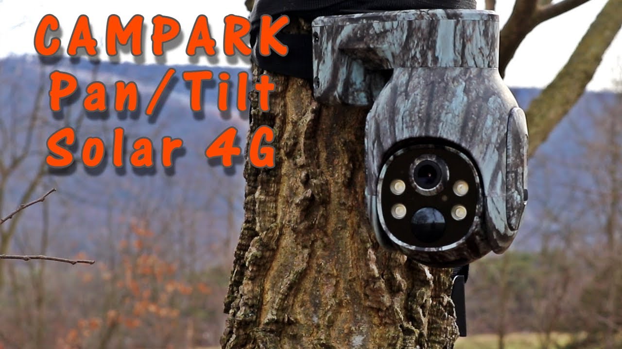 Campark TC17 Cellular 4G Solar PTZ Trail Camera & Security Camera Live ...
