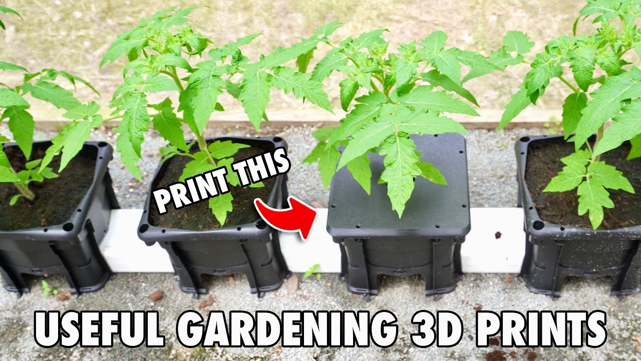 Useful Garden 3D Prints & Hooch Multi Bucket Updates - YouTube