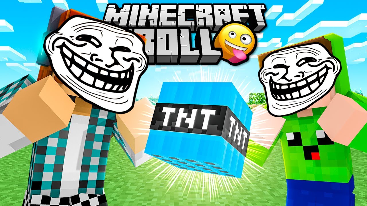 TROLLAGEM da TNT REVERSA no MINECRAFT! - Minecraft Troll EP.10 - YouTube