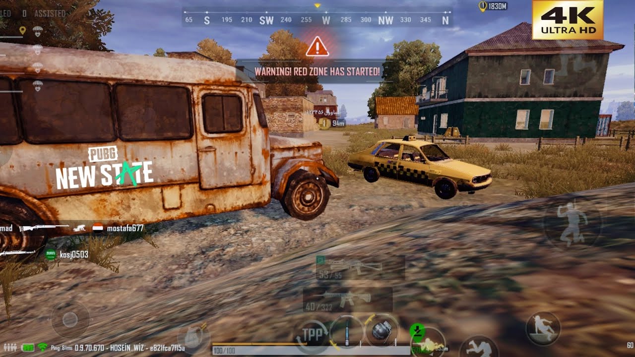 PUBG NEW STATE MOBILE | GAME PLAY 4K 60FPS ERANGEL ببجي نيو ستيت موبايل ...