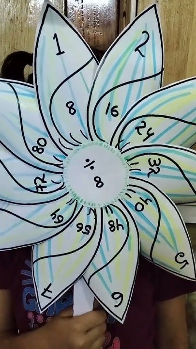 Division flower Petals..... Math activity....... - YouTube