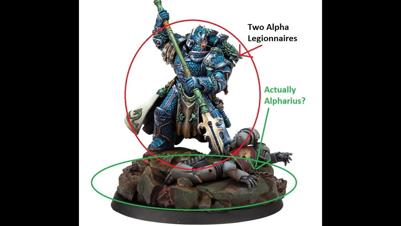Alpharius Model Conspiracy - YouTube
