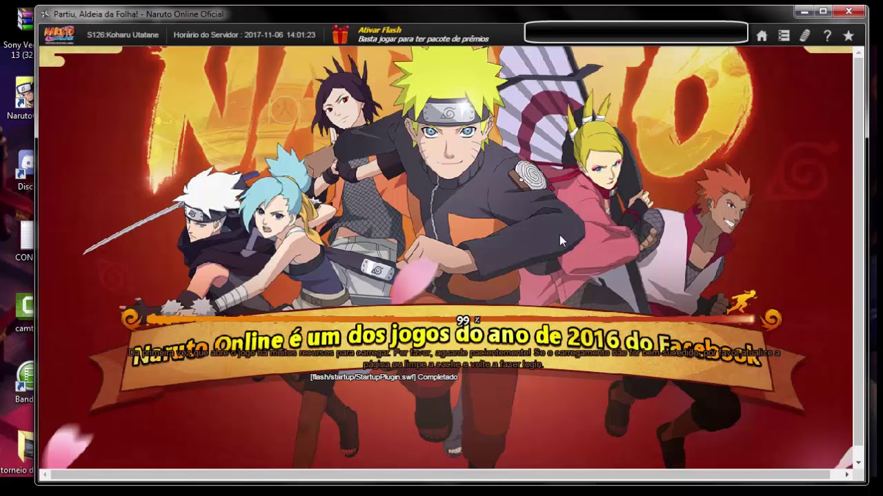 Naruto Online - Como jogar em modo janela - YouTube