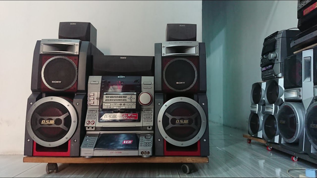 perpaduan head unit lbt gv10av dengan speaker lv100av - YouTube