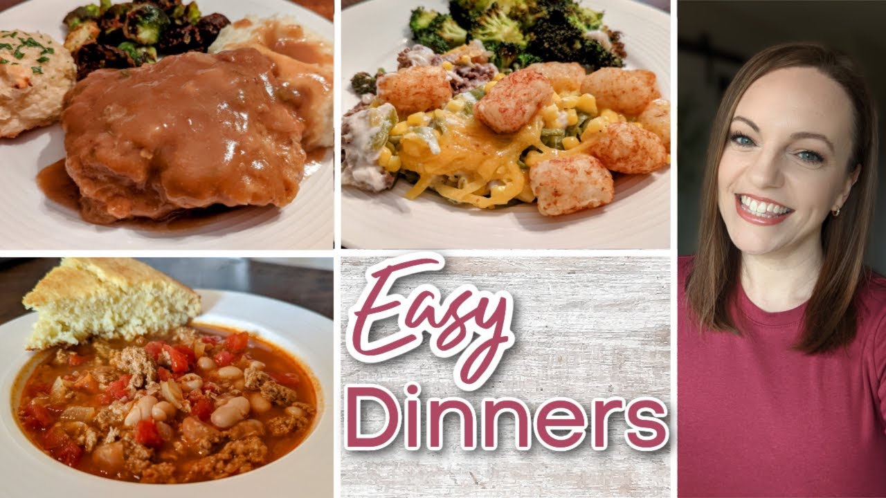 EASY DINNER IDEAS | WINNER DINNERS | DINNER INSPIRATION | NO. 120 - YouTube