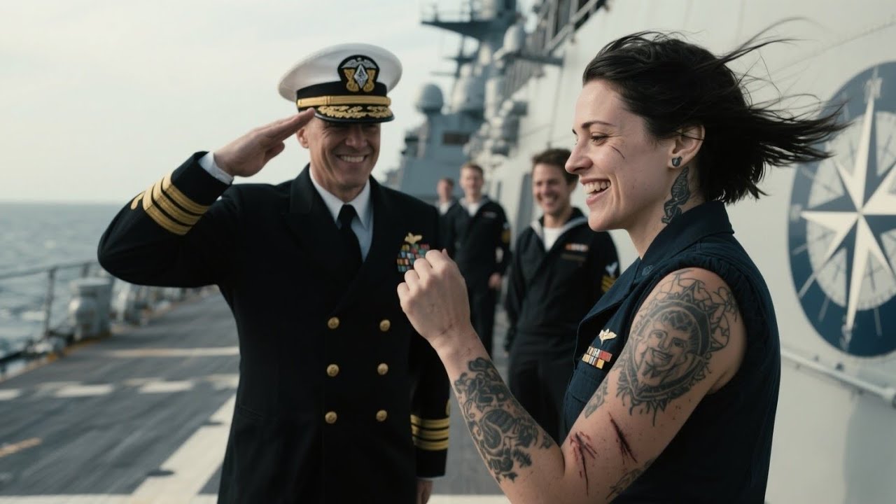 They Laughed at Her Ink — Until the Navy’s Elite Commander Stood Up and ...