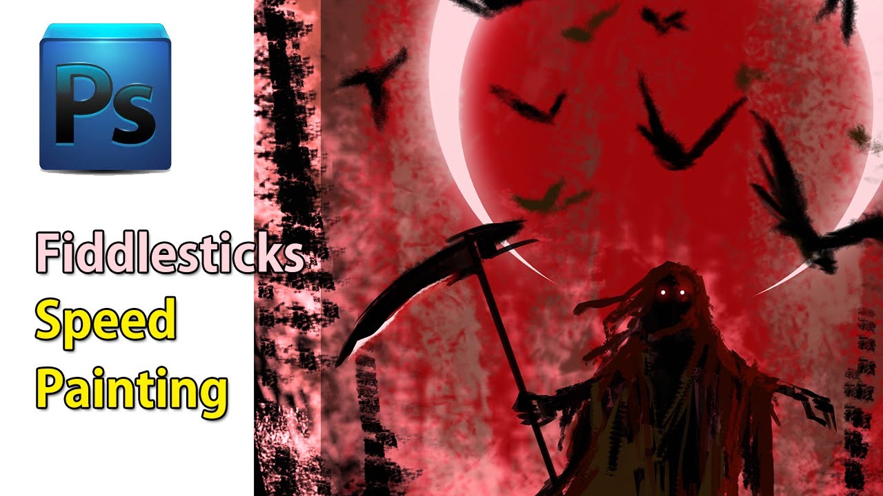 Fiddlesticks / Speed Painting - YouTube