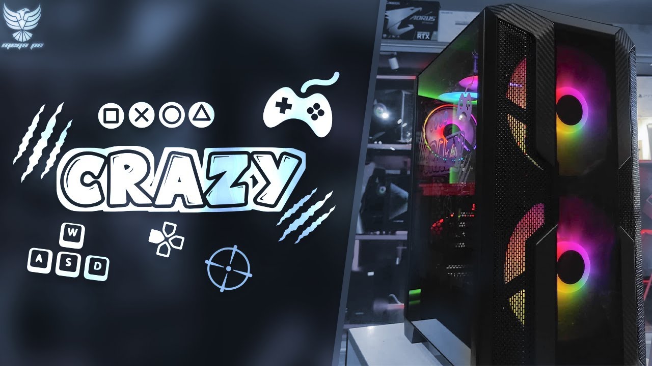 PC GAMER MR CRAZY | MEGA PC - YouTube