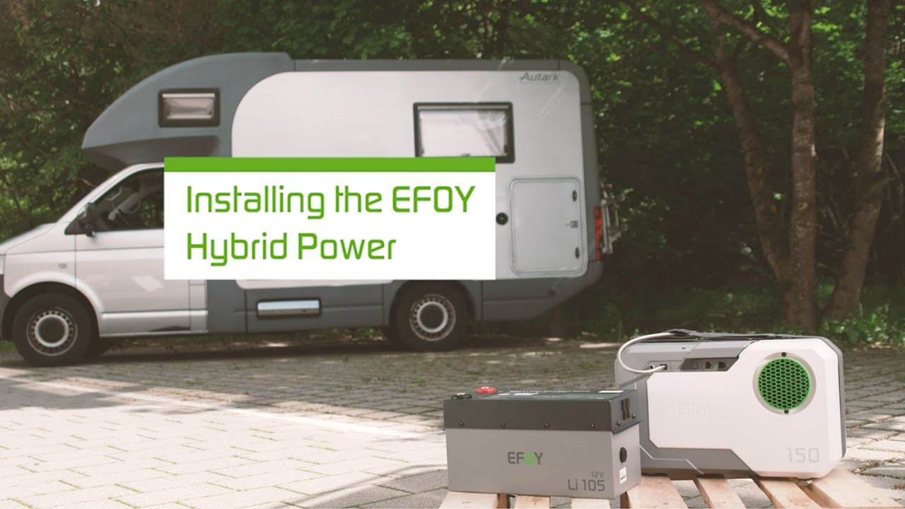 Installing the EFOY Hybrid Power - YouTube