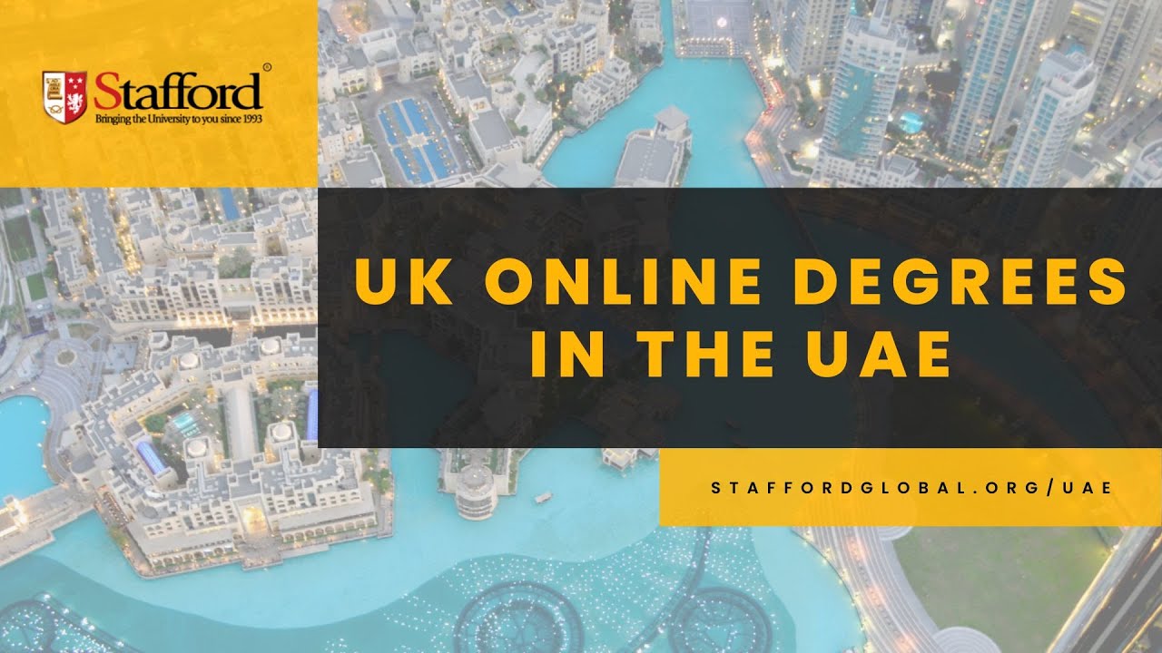 UK Online Degrees in the United Arab Emirates (UAE) - Stafford Global ...