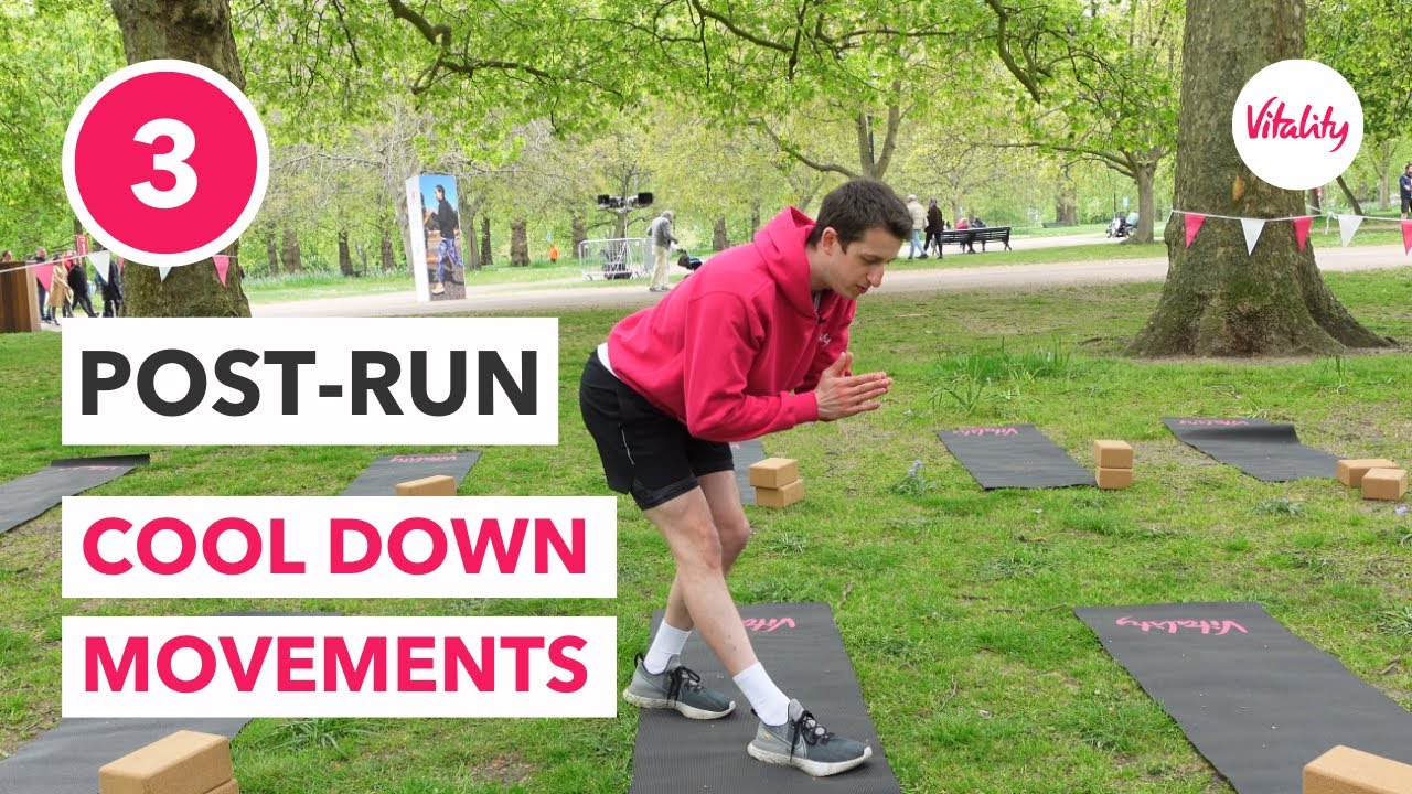 3 Post-Run Cool Down Movements | Vitality UK - YouTube