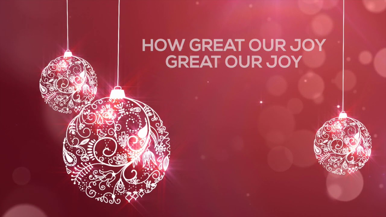 How Great Our Joy - YouTube