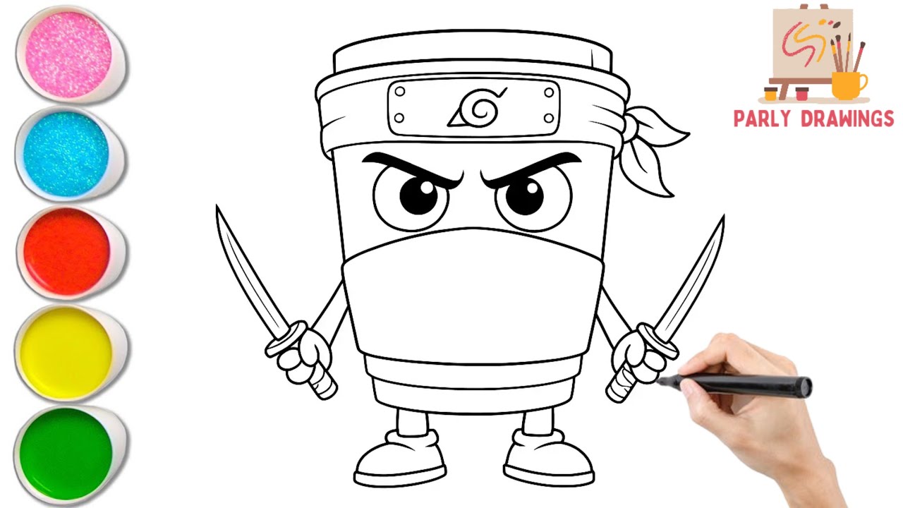 How to Draw Cappuccino Assassino | ITALIAN BRAINROT - YouTube