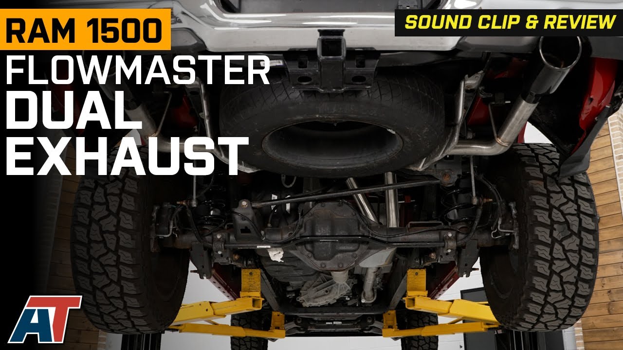 2019-2024 5.7L RAM 1500 Flowmaster Signature Series Dual Exhaust Review ...