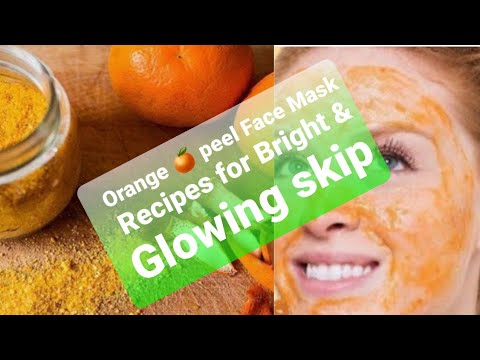 Skin Whitening Orange peel Face Mask for fair,spotless,Bright & Glowing ...