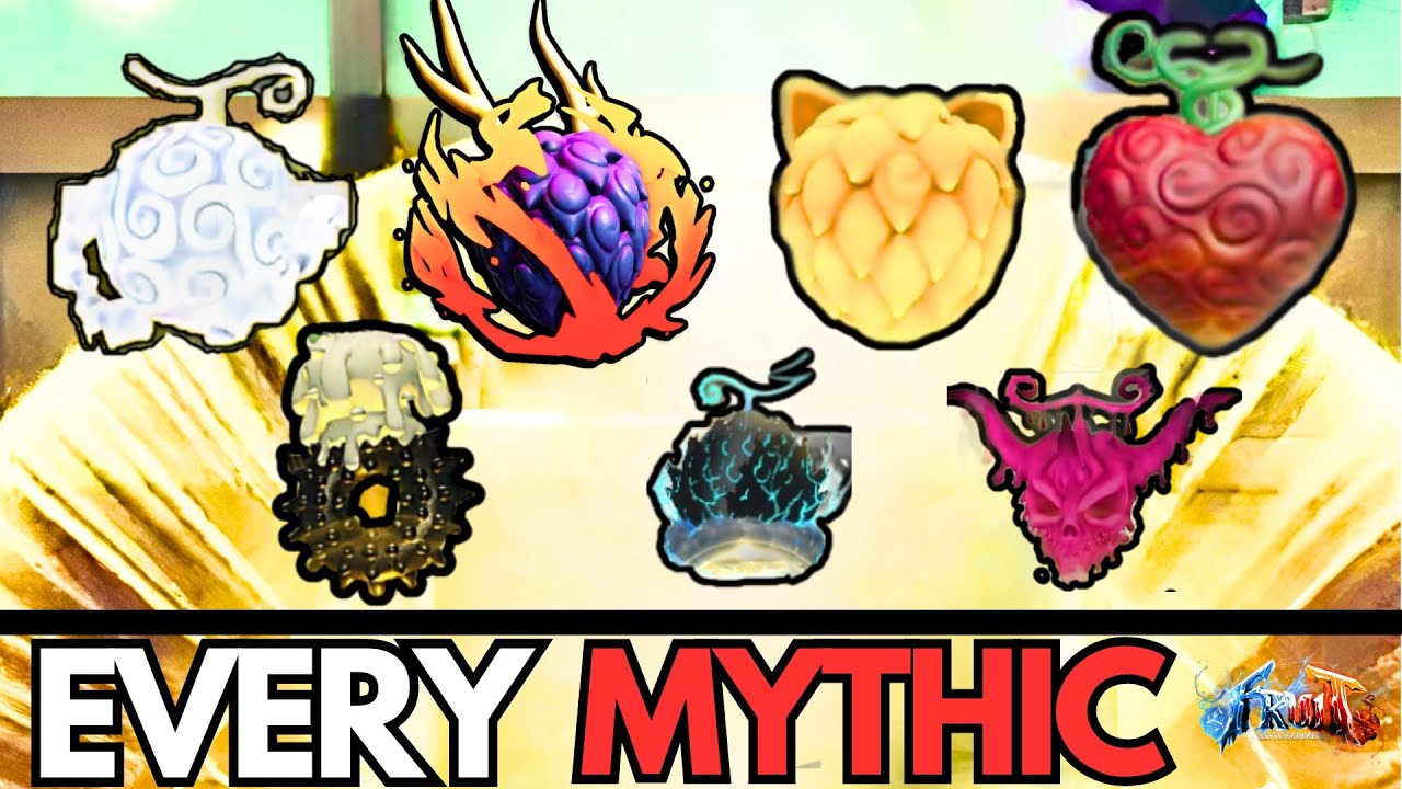 Noob to Pro Using *EVERY MYTHICAL FRUIT* in Fruit Battlegrounds! [FULL ...