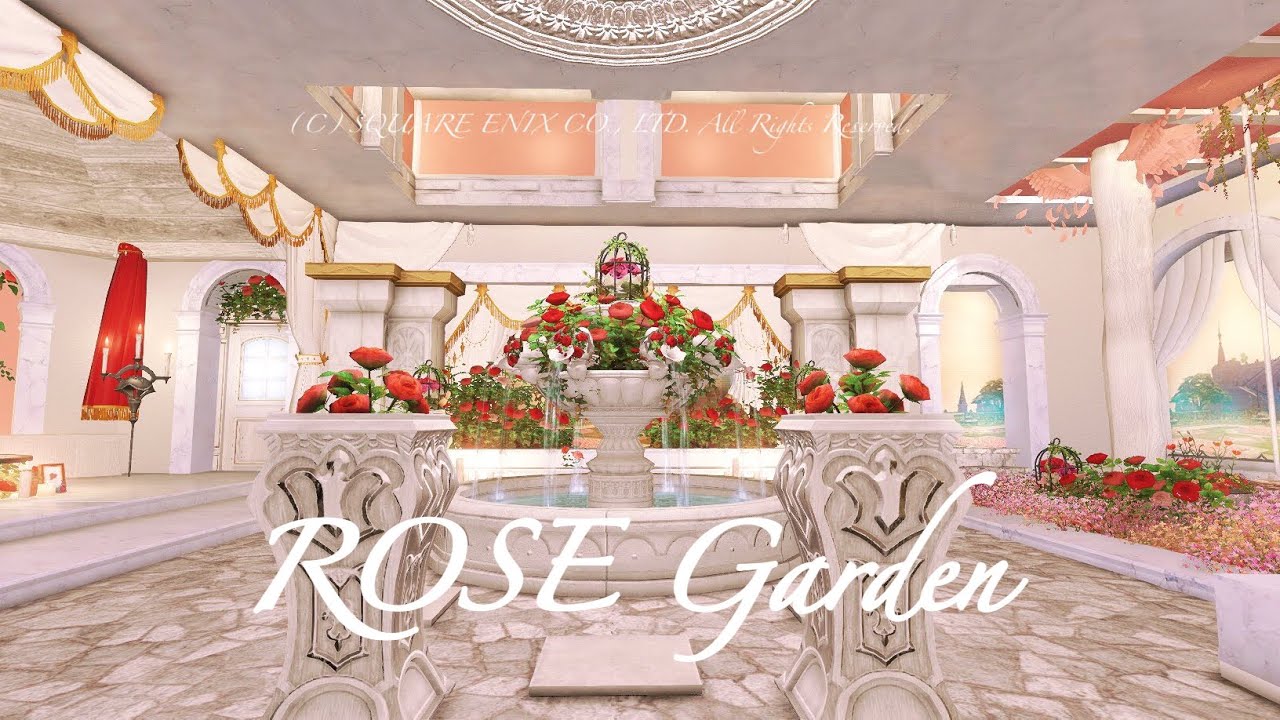 {FF14} スタジオ┆MAI_Studio 【ROSE Garden】 - YouTube