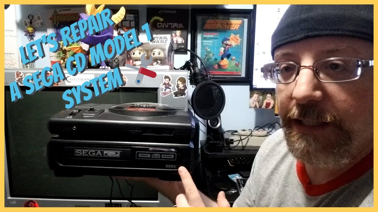 Fixing a Sega CD System | Part One: Sega CD Model 1 - YouTube