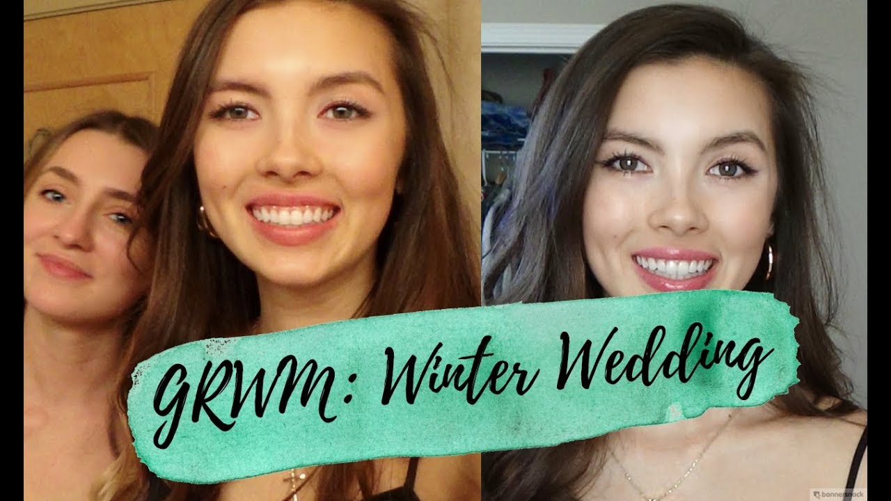 GRWM: Winter Wedding - YouTube