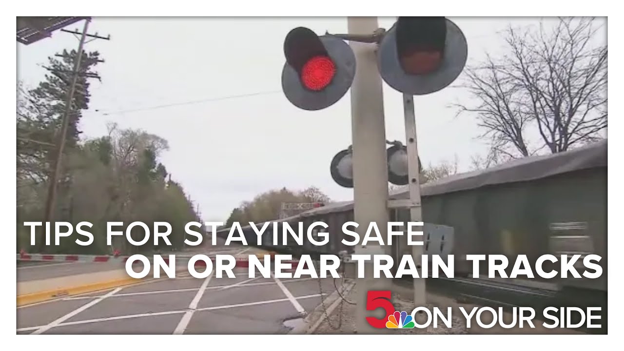Rail Safety Week: Tips for staying safe on or near train tracks - YouTube