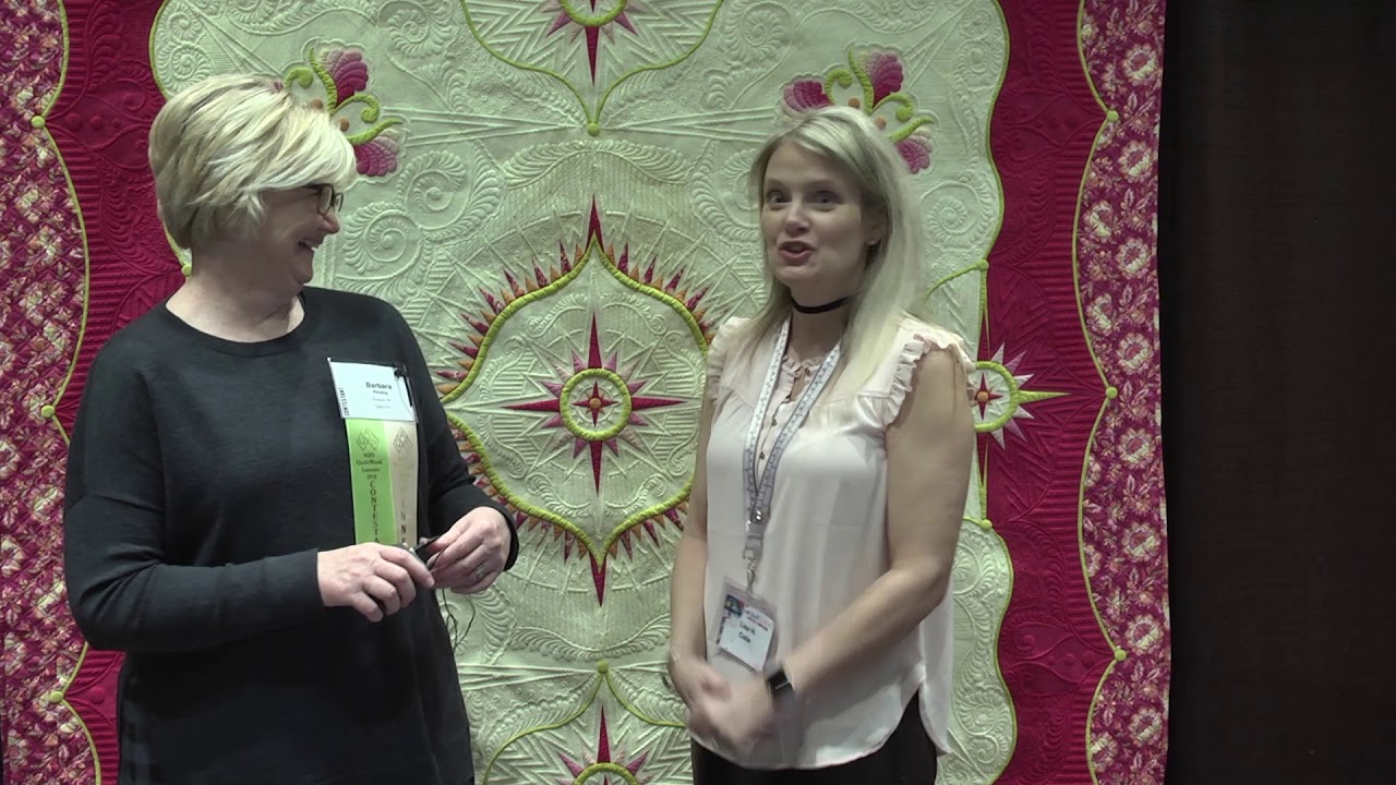 No Shaving of your Appliqué by Barbara Persing - YouTube