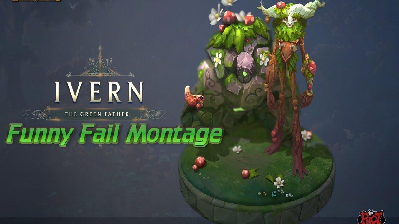 League of Legends l Ivern Funny/Fail Montage - YouTube