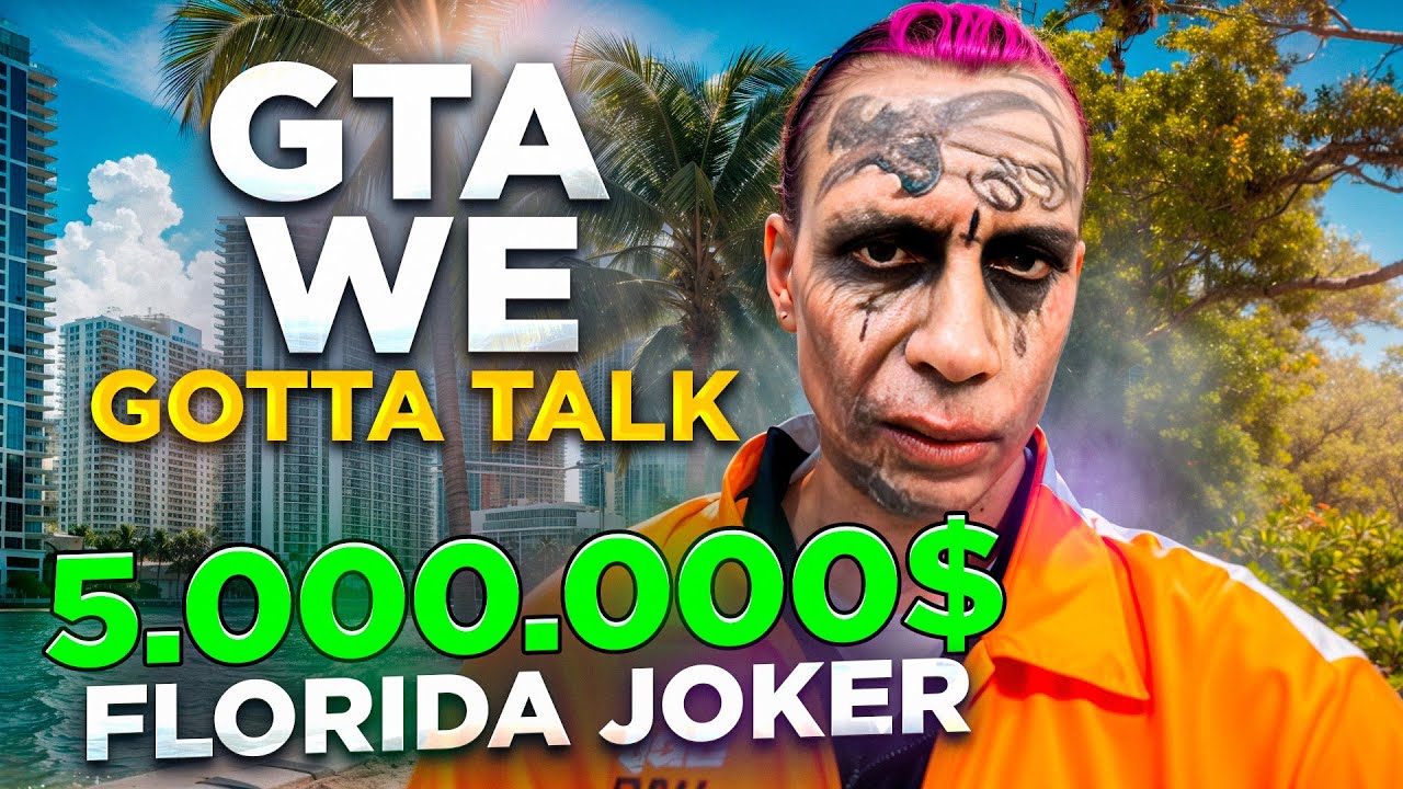 The Florida Joker vs GTA 6 is BACK (He Want $5.000.000 from Rockstar ...