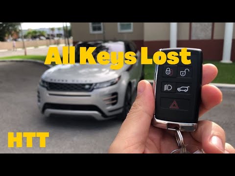 Range Rover all keys lost key programming - YouTube