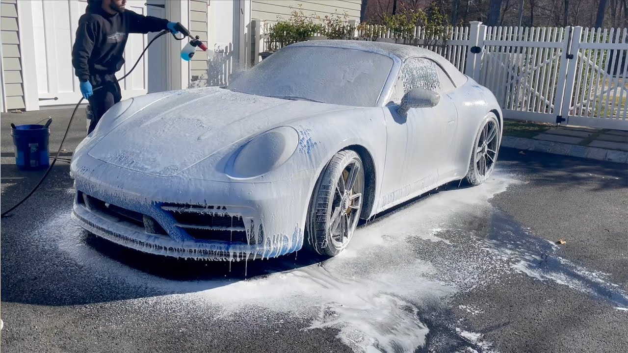 Full Exterior Detailing Process on a Porsche - YouTube