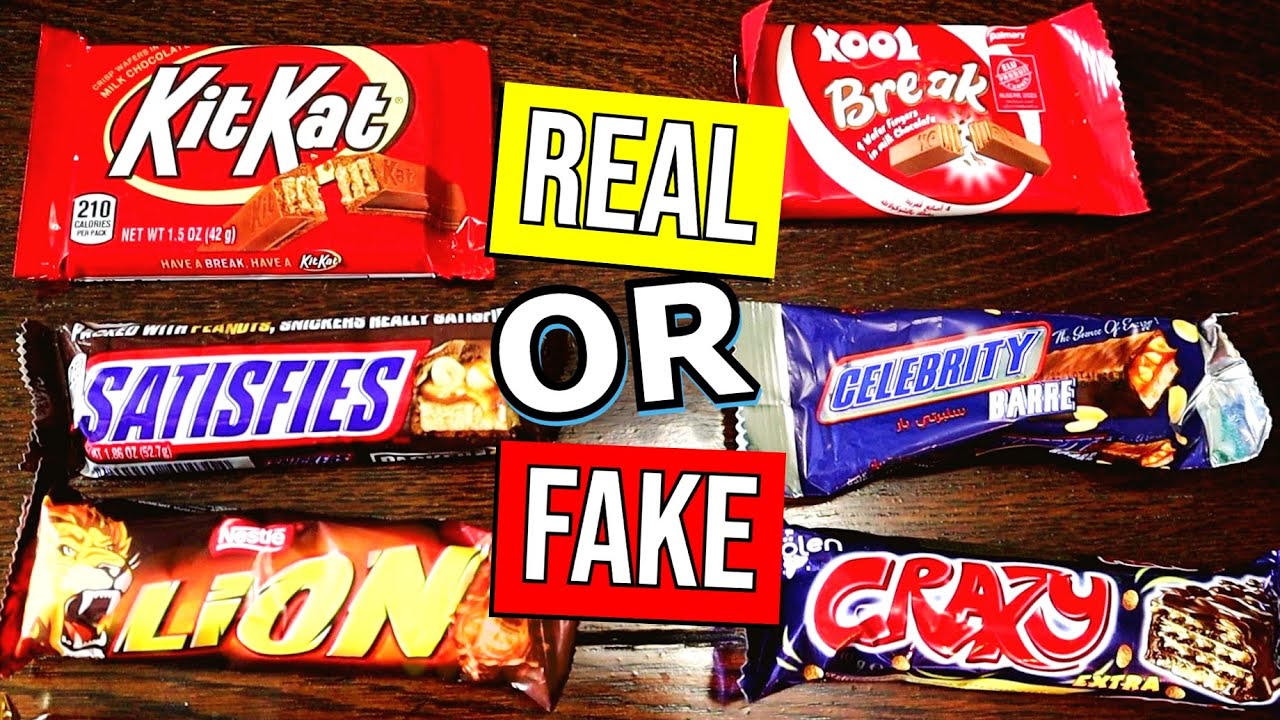 BOOTLEG CANDY From Algeria - Comparing The Knockoffs With The Originals ...