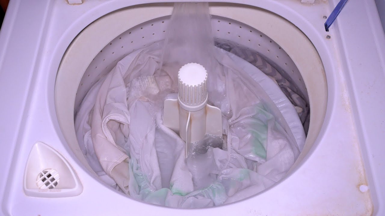 Magic Chef 20 Pound Washer - Medium Load of Sheets - YouTube