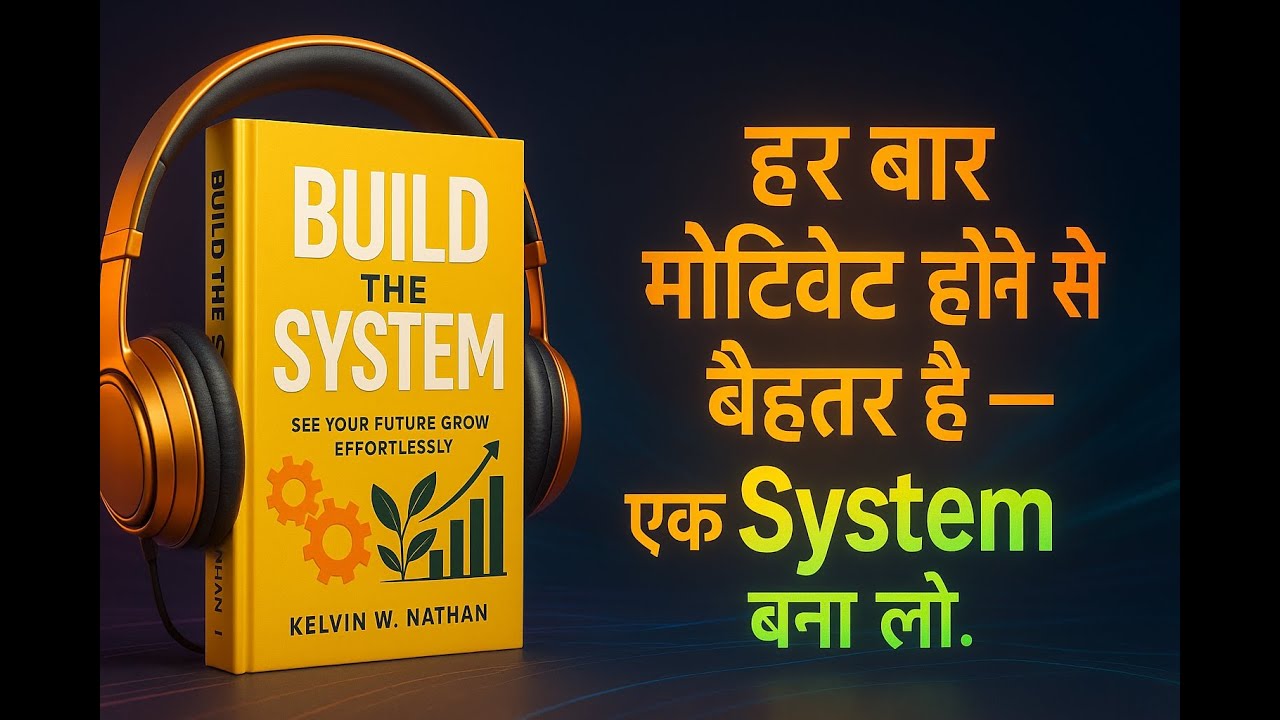 Build the System Book Summary (Hindi) | 99% लोग नहीं जानते Success का ...
