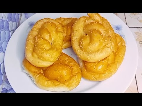 শুধু মাত্র এক কাপ ময়দা দিয়ে ছয়টি বাটার বন তৈরি করলাম। butter ban ...