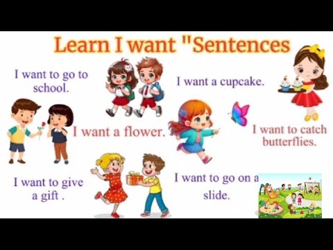 I Want to' Sentences for Daily UselEveryday English |Easy English ...