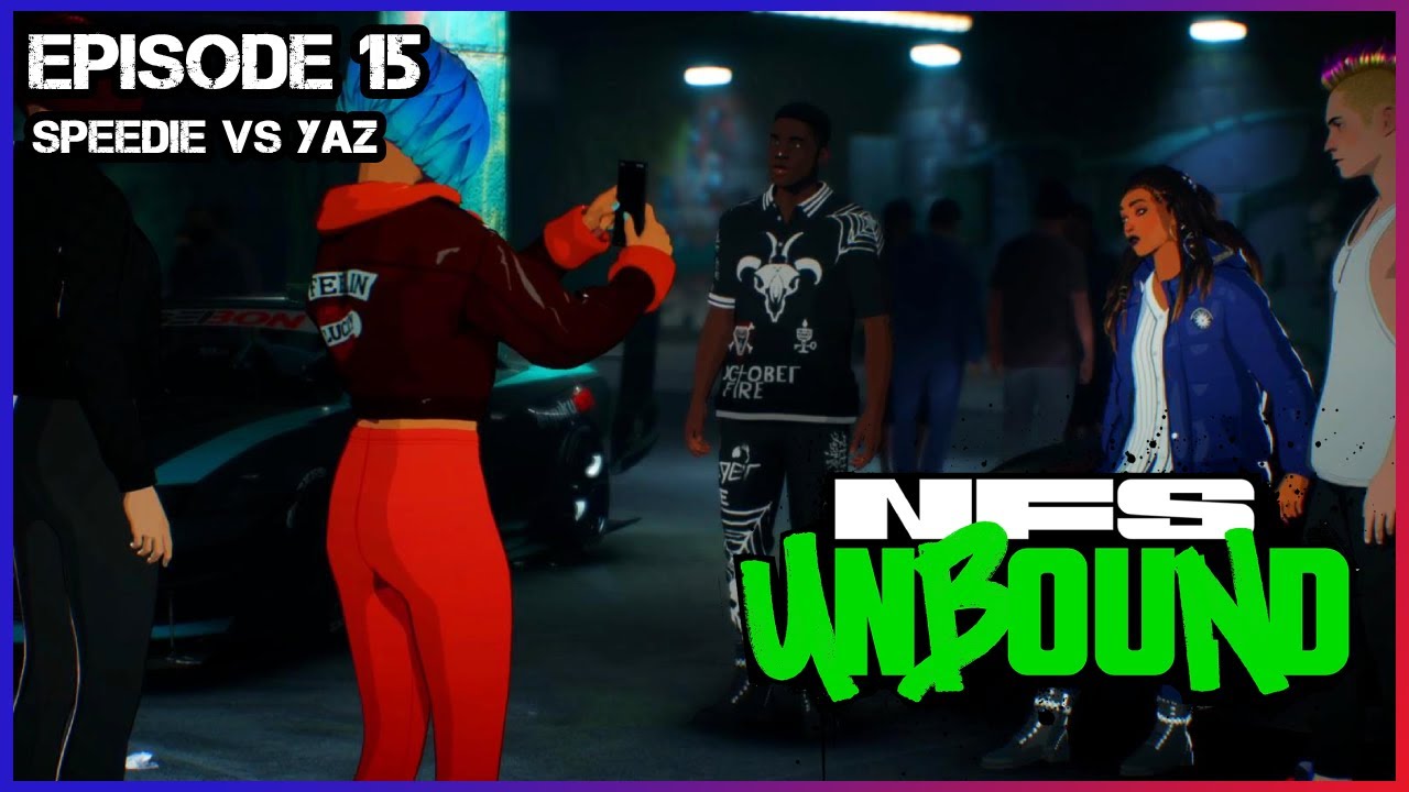 NFS Unbound - Ep.15 - Week One Qualifier Speedie VS Yaz - YouTube