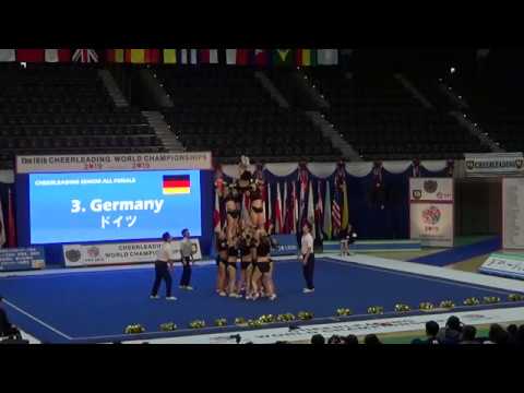 Germany / Bronze / Senior All Female / Cheerleading World Championships ...