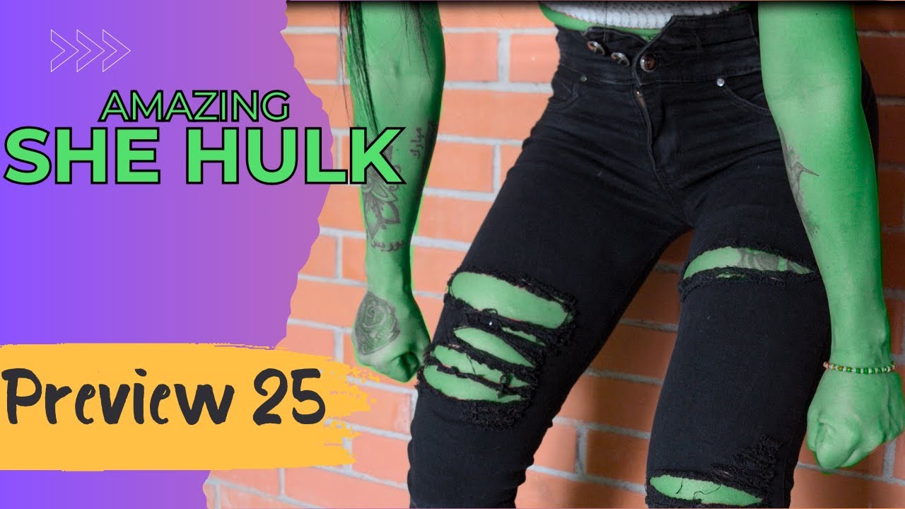 AMAZING SHE HULK Reboot - Preview 25 - YouTube